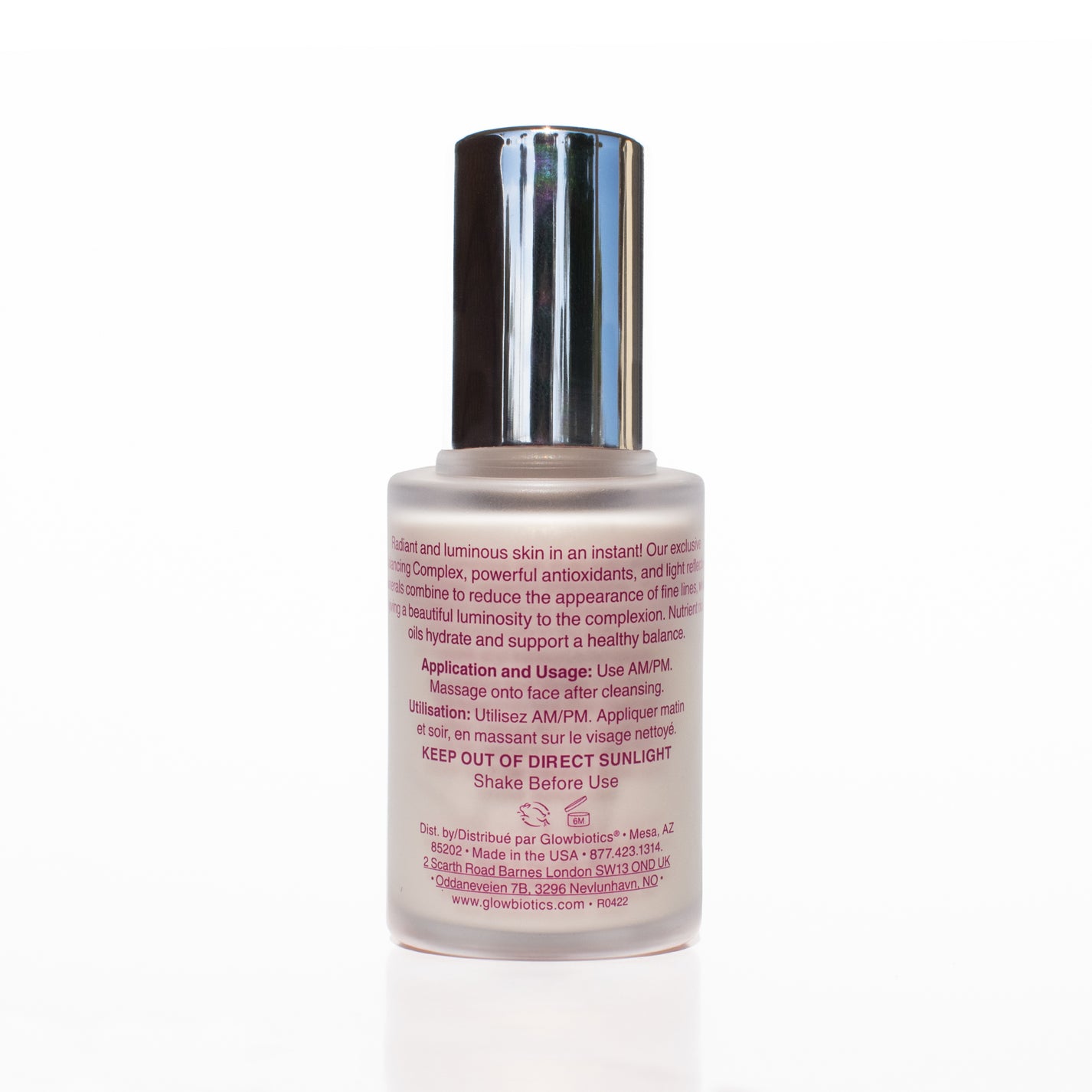 Glowbiotics Probiotic HydraGlow Cream Oil Pearl | Hydrate & Illuminate ...